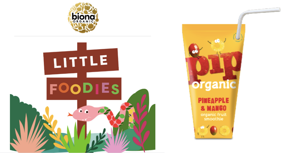 Biona Logo MAKING A MODEST CONTRIBUTION TO A GREENER WORLD WITH BIONA